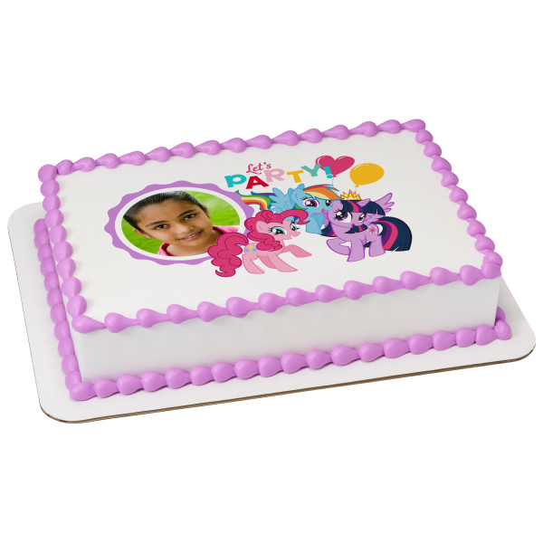 My Little Pony Let S Party Photocake Frame | DecoPac