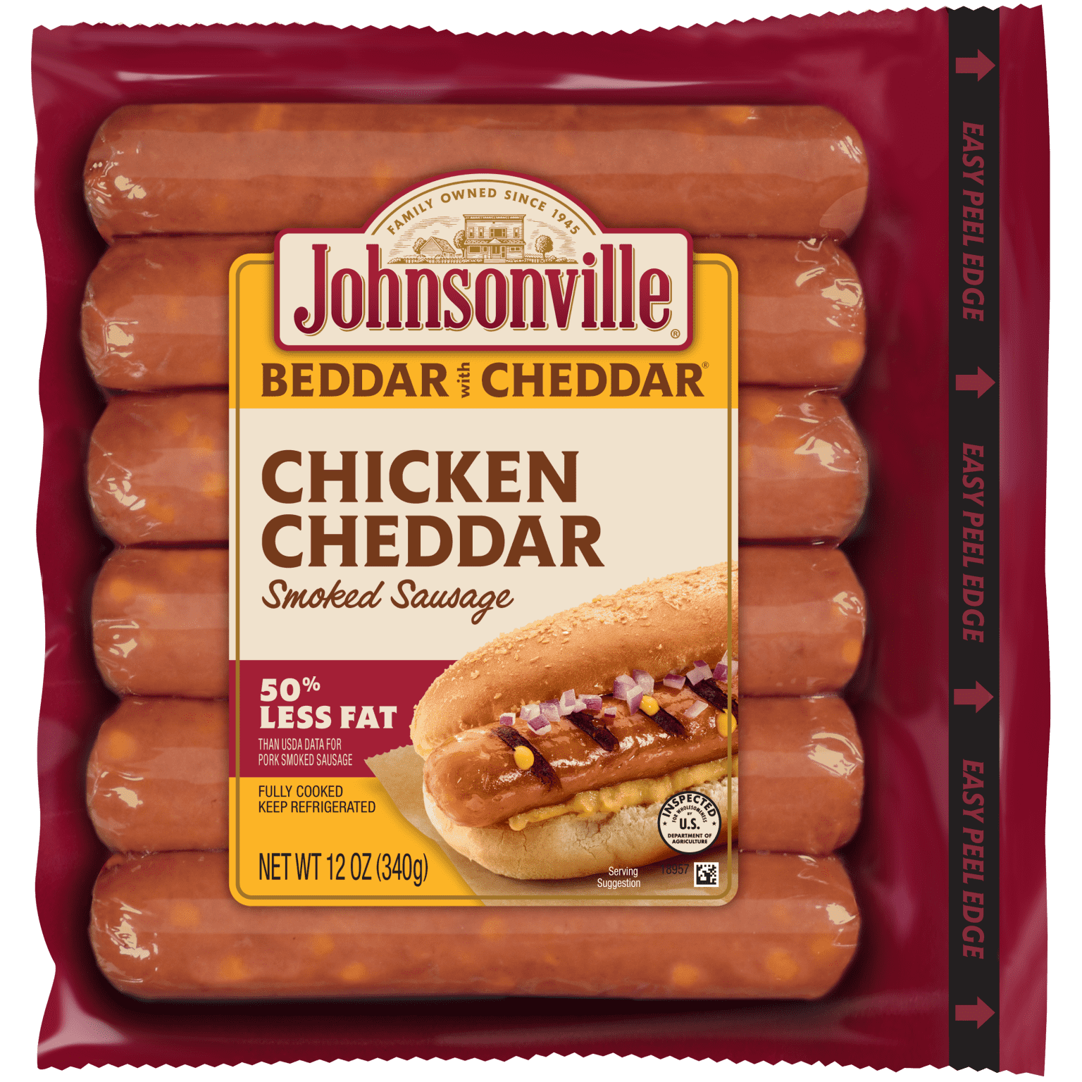 Beddar with Cheddar Chicken Cheddar | Johnsonville