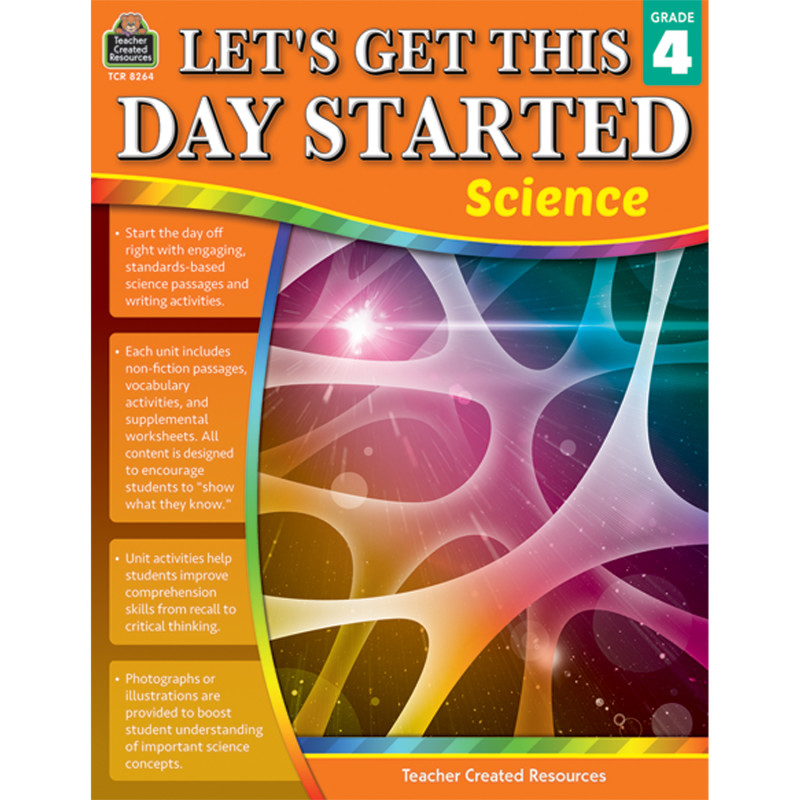 Teacher Created Resources® Lets Get This Day Started: Science Grade 4 ...