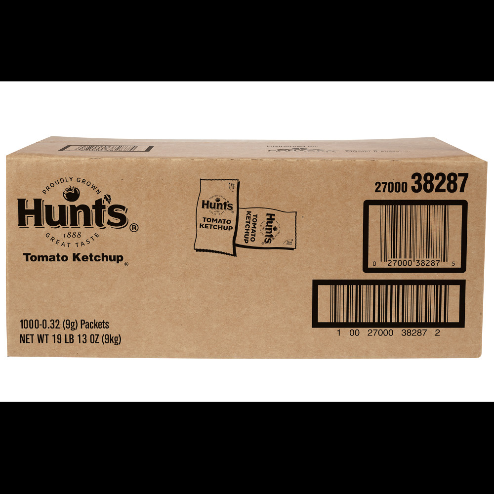 Hunt's Tomato Ketchup Portion Control Packets, 1000/9g | Conagra ...