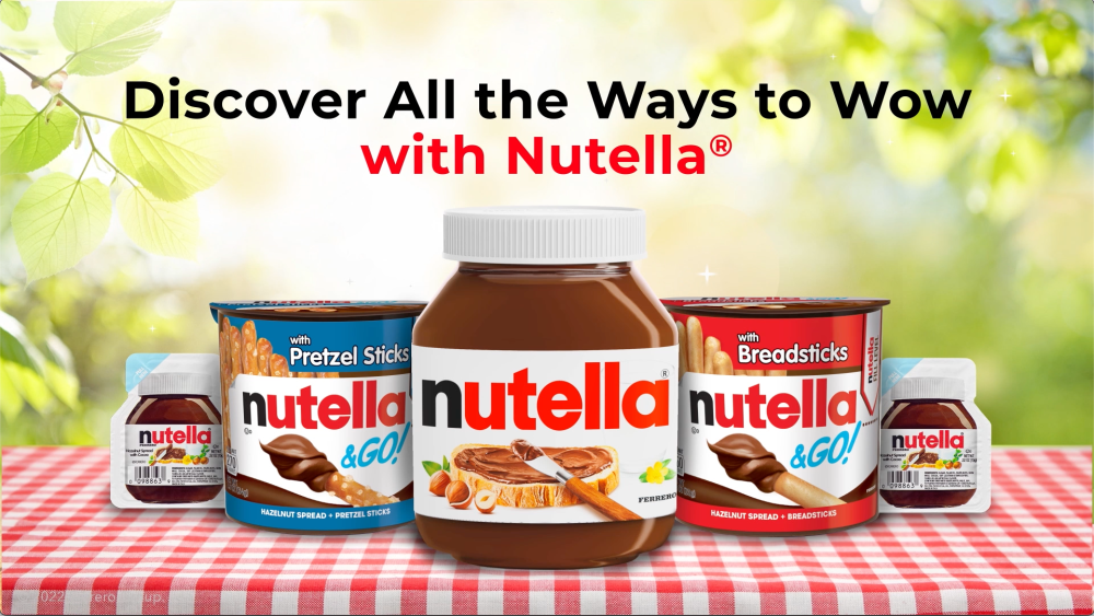 Nutella Hazelnut Spread with Cocoa for Breakfast, 33.5 oz Jar - Walmart.com