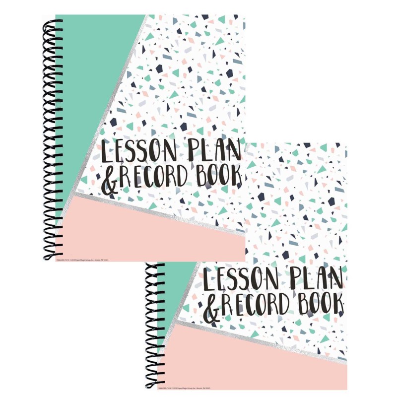 Eureka® Simply Sassy Lesson Plan & Record Book, Pack of 2 - Zuma