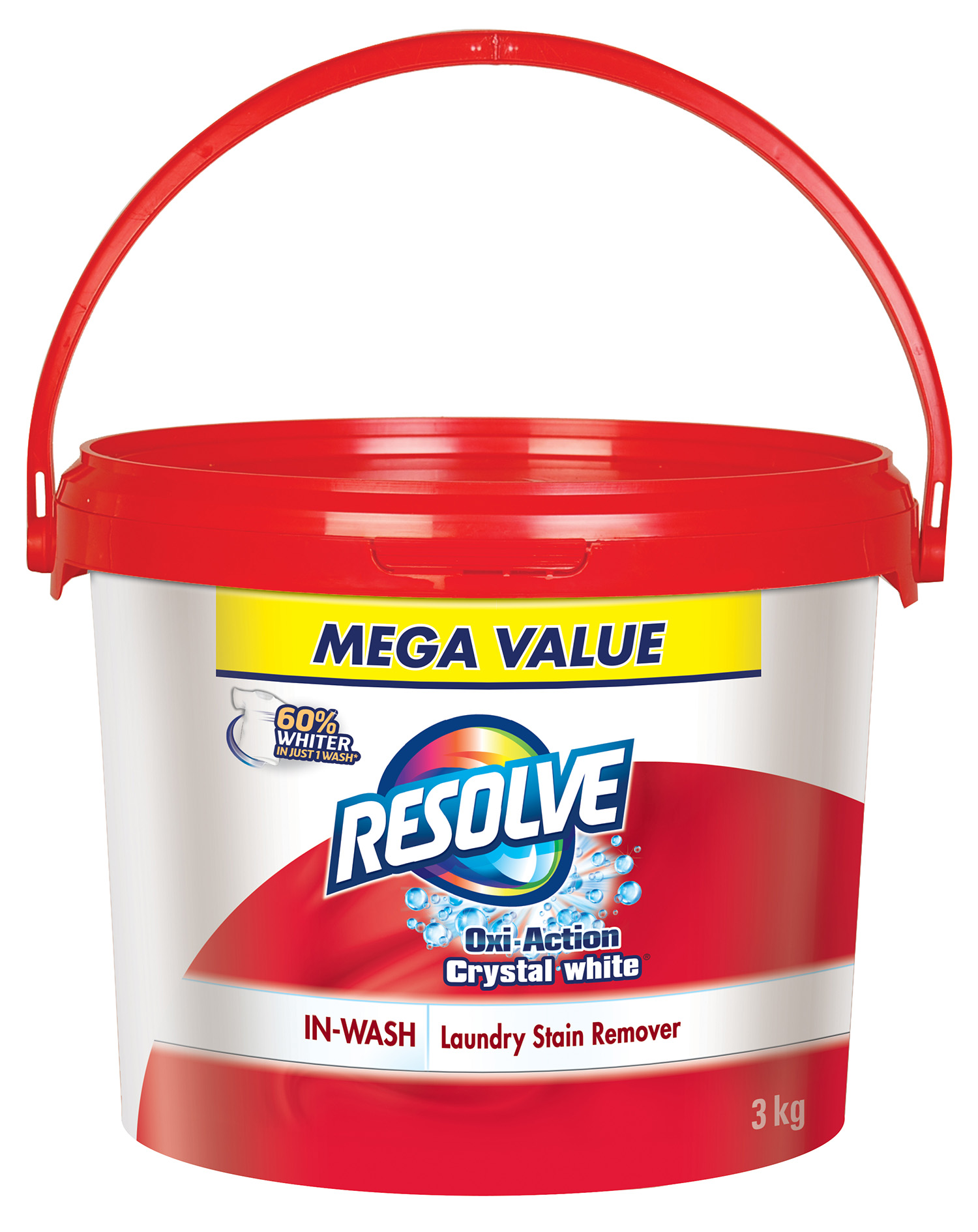 RESOLVE® IN WASH POWDER - Oxi-Action Crystal White® 2/3 Kg | Resolve® CA