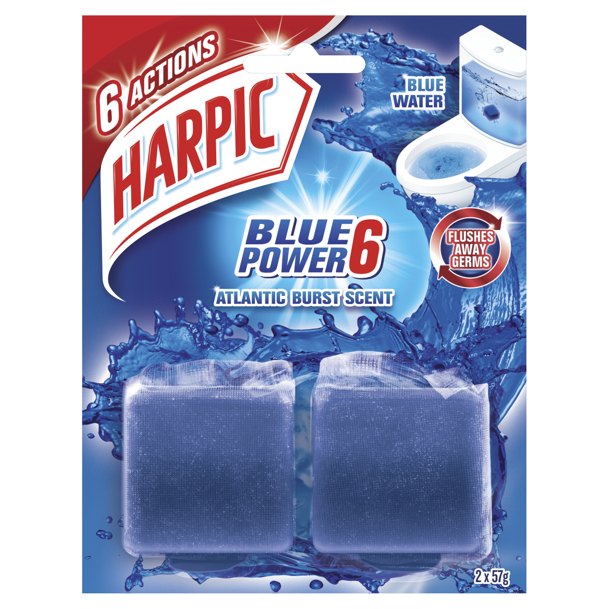 Harpic Blue Power In Cistern Block Cleaner | Harpic