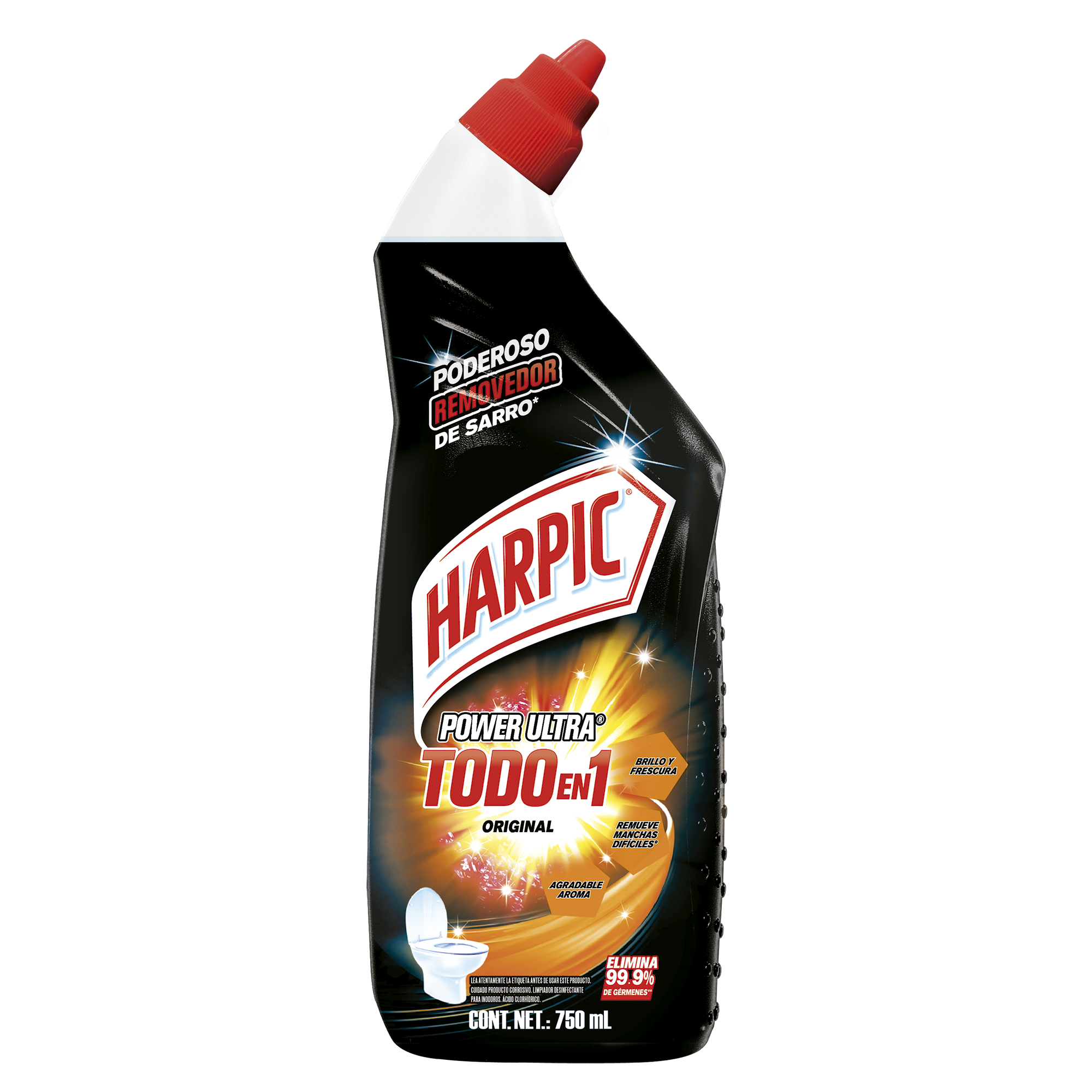 Harpic Power Ultra Todo en 1 Original 750ml | Harpic Mexico