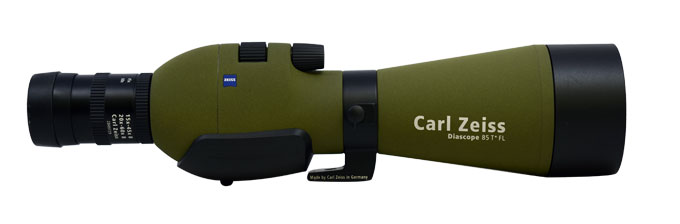 Zeiss DiaScope 85 T* FL Green straight with 15x45/20x60 eyepiece ...