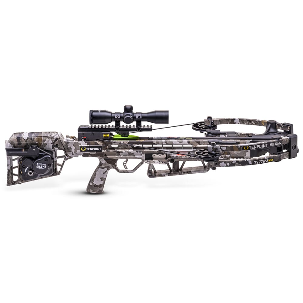TenPoint Titan 400 Vektra Crossbow w/ACUdraw Silent & Pro-View 400 ...
