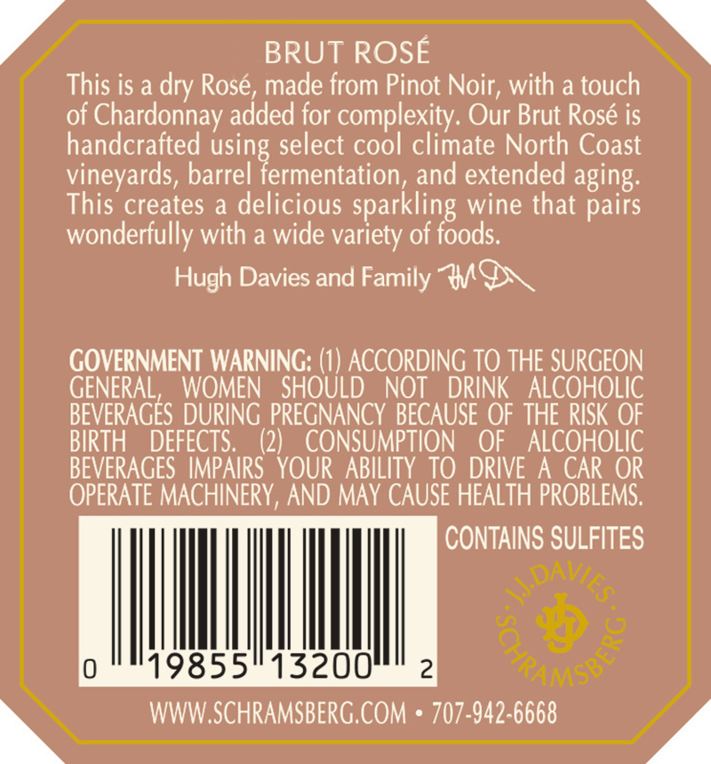 Schramsberg Vineyards Brut Rosé North Coast | Wine | Wilson Daniels