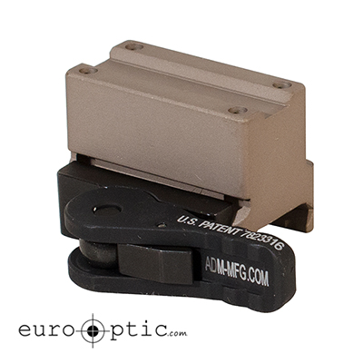ADM Trijicon MRO 1/3 Co-Witness Std Lever FDE Mount For Sale! - EuroOptic