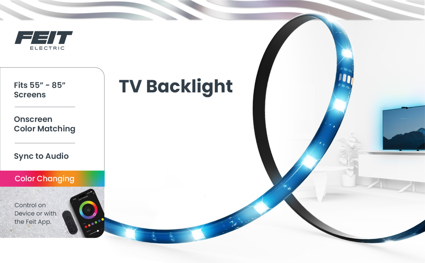 TV Backlight with Color Sensor