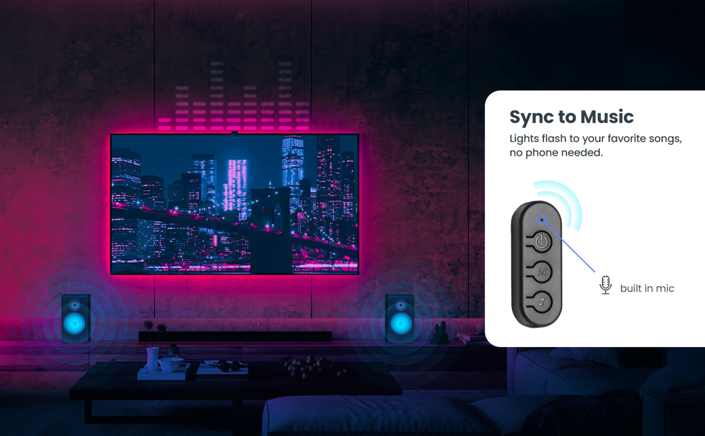 TV Backlight with Color Sensor