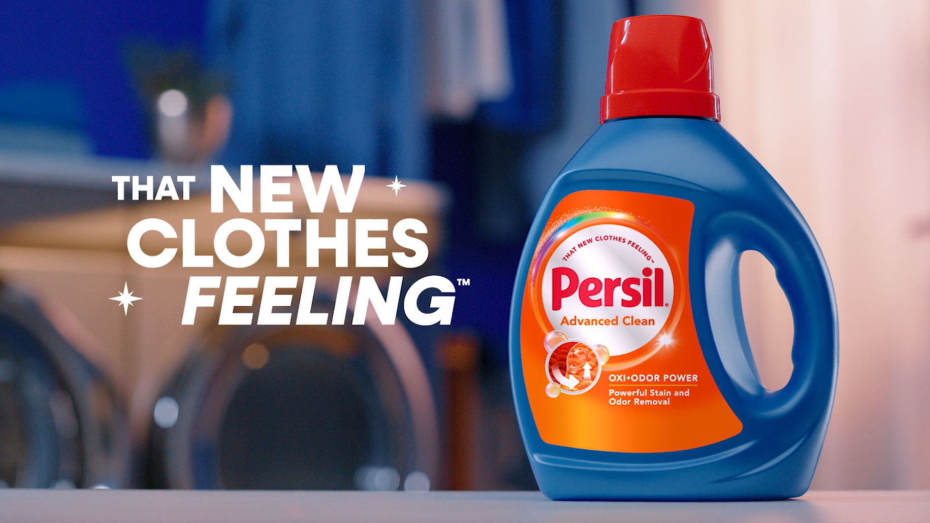 Persil Advanced Clean Liquid Laundry Detergent, Oxi + Odor, Original ...