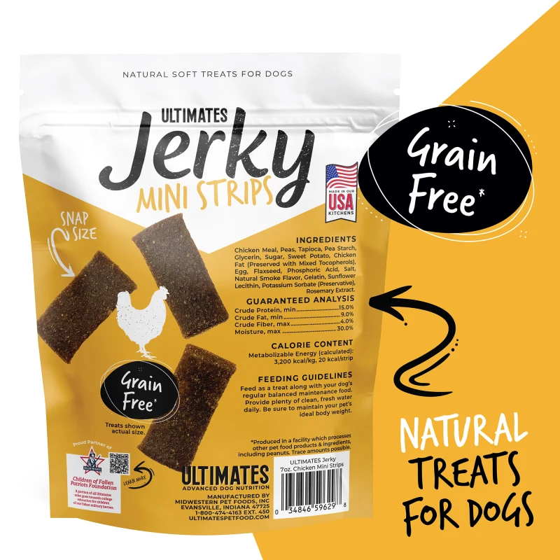 Chicken Mini Strips - Ultimates | Advanced Pet Nutrition Made in the USA