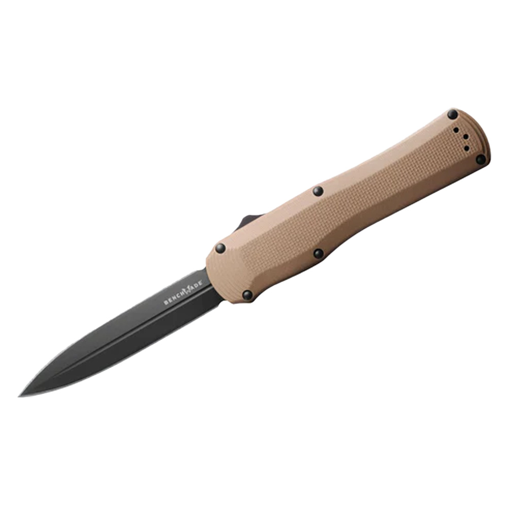 Benchmade Autocrat Out-the-Front Auto Coyote Brown G10 Dagger 3400BK-2 ...