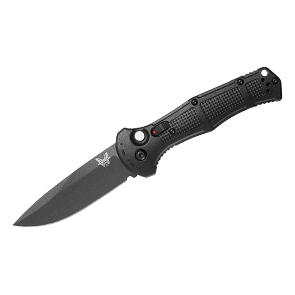 Benchmade Claymore Auto Drop-Point Black Grivory Knife 9070BK For Sale ...