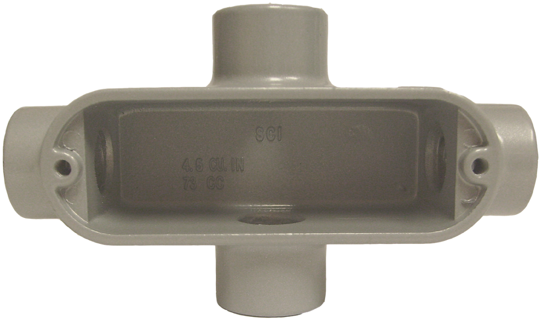 Form 5 Aluminum Threaded Conduit Bodies - X