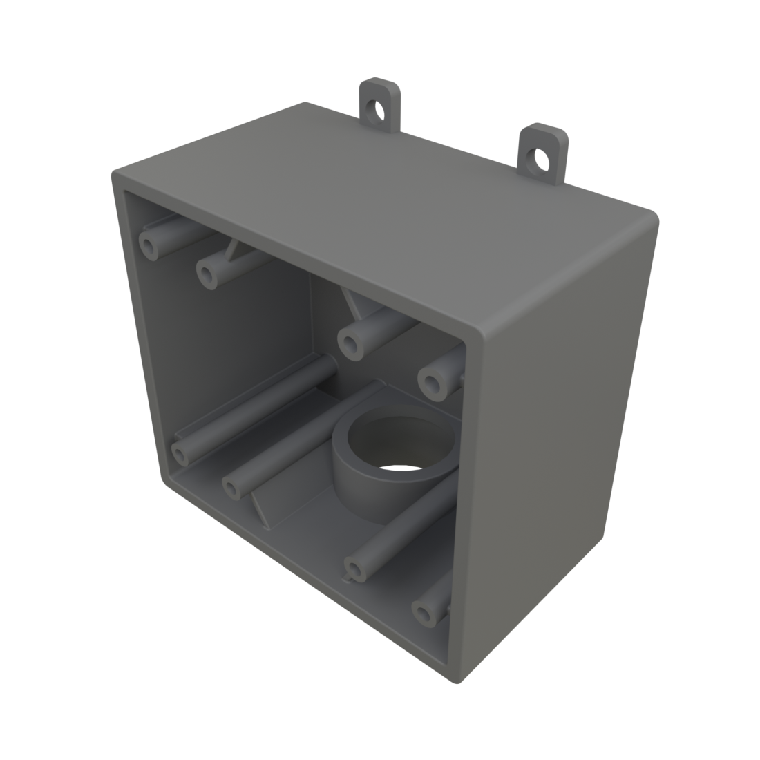 PVC Double Gang Device Boxes - FSE