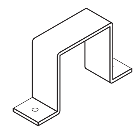 Swage Ladder & Trof Tray Elevated Cover Connectors [EM-CC]