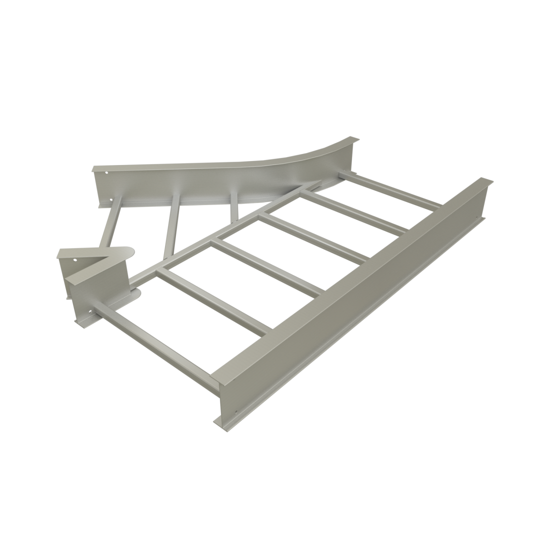 I-BEAM Ladder Right Hand 45° "WYE" Branch [HYR]