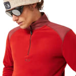 Oakley Men's Flame Red/Rosewood L Snow Butter Tech Fleece FOA406110-97X ...