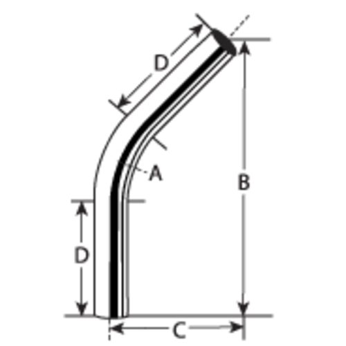 Galvanized Steel Standard Radius EMT Elbows