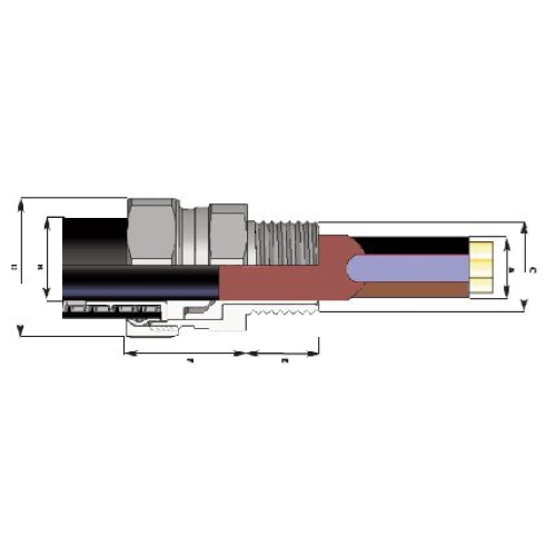 Stainless Steel LTP – EXD Flameproof Barrier Glands