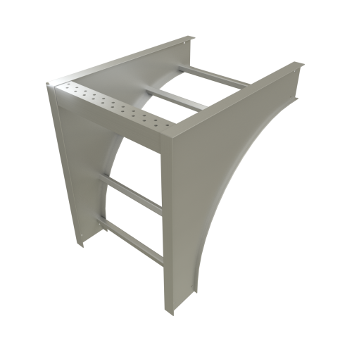 I-BEAM Ladder 90° Outside Vertical Cable Support Elbow [CSE]