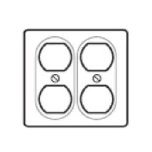 PVC Coated Double Gang Device Covers