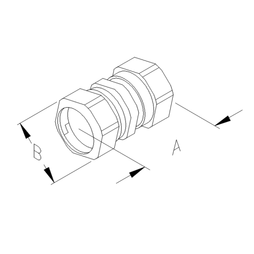 Steel EMT Compression Couplings