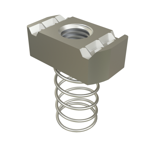 Stainless Steel Channel Nuts with Spring