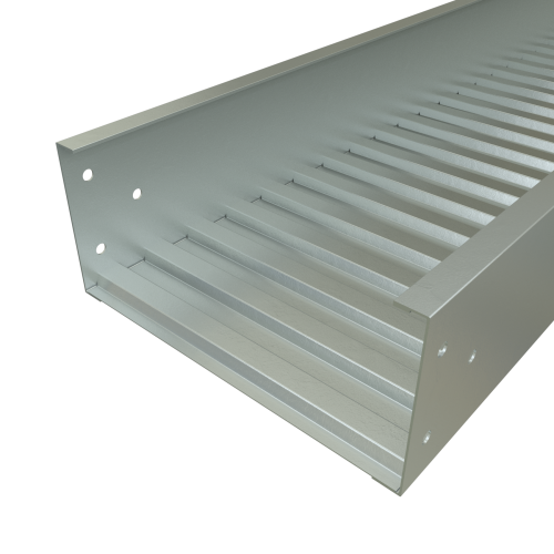 Hot-Dipped Galvanized Trof Cable Tray - Solid or Ventilated