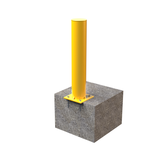 Industrial Baseplate Bollards