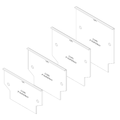 Rapid Tray Universal Curvilinear Connector [RT]