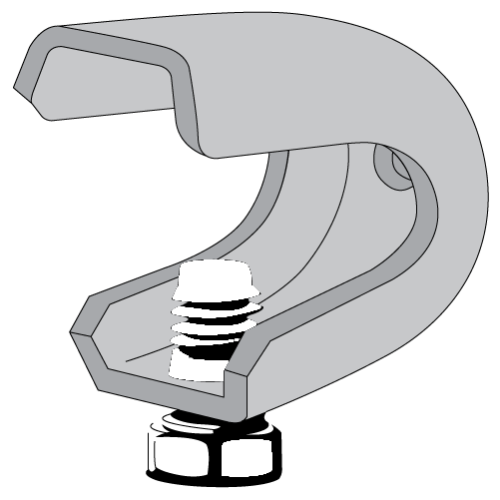 Fiberglass Cable Tray Cover Clamp [CC1]