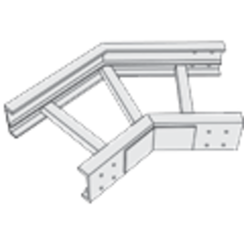 Fiberglass Cable Tray Horizontal Elbows 45° [4F]