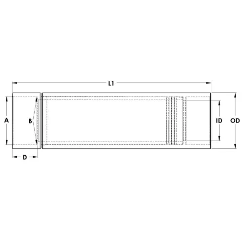 PVC Two Piece Expansion Couplings