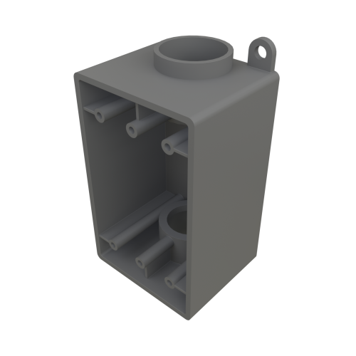 PVC Single Gang Device Boxes - FSC