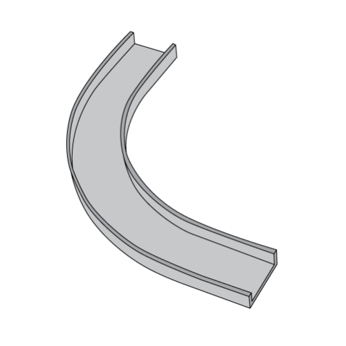 Fiberglass Channel Horizontal Elbows [HB]