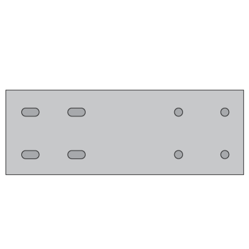 Standard Straight Splice Plate