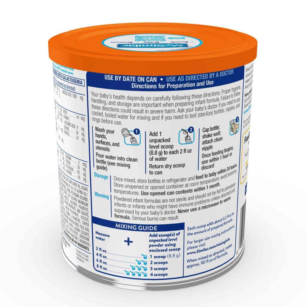 Similac Sensitive Powder Baby Formula, 12.5-oz Can - Walmart.com