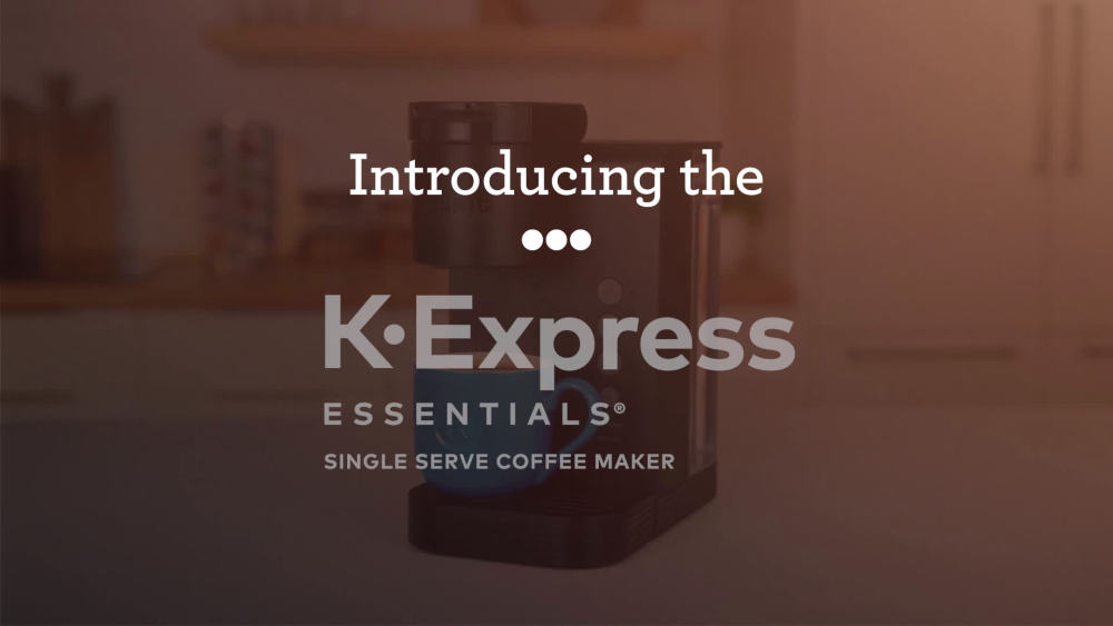 Keurig K-Express Essentials Single Serve K-Cup Pod Coffee Maker, Black ...
