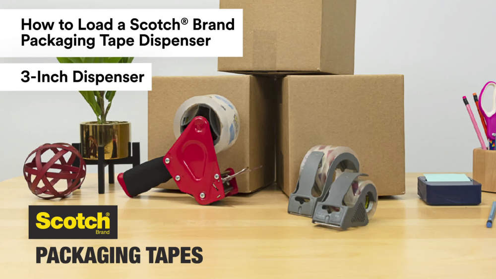 Scotch Heavy Duty Packaging Tape, Clear, 1.88" x 38.2 yd, 1 Dispenser ...