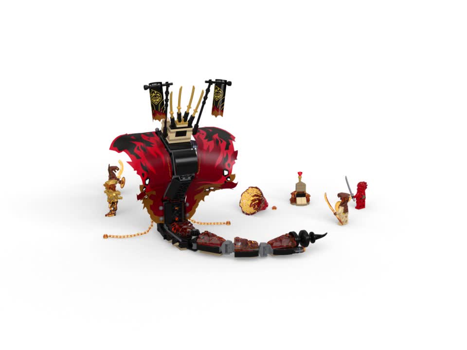 LEGO NINJAGO Fire Fang 70674: New Set for Epic Kai Cobra Battle, Snake ...