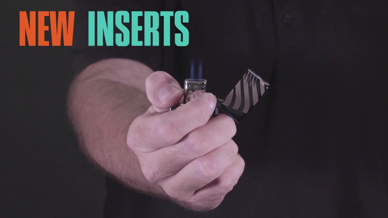 Zippo Double Arc Rechargeable Lighter Insert, Windproof Plasma Beam ...