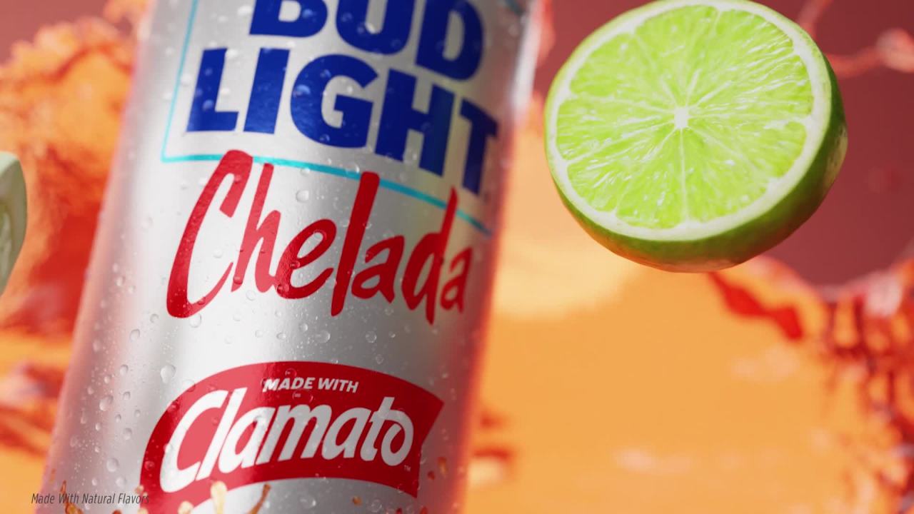 Bud Light Chelada Clamato Beer, 3 pack 25 fl. oz. Aluminum Cans, 4.2% ...