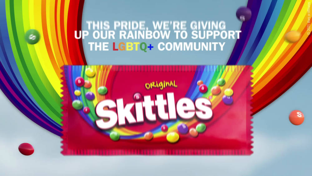 Skittles Original Chewy Candy Limited Edition Pride Pack, Sharing Size ...