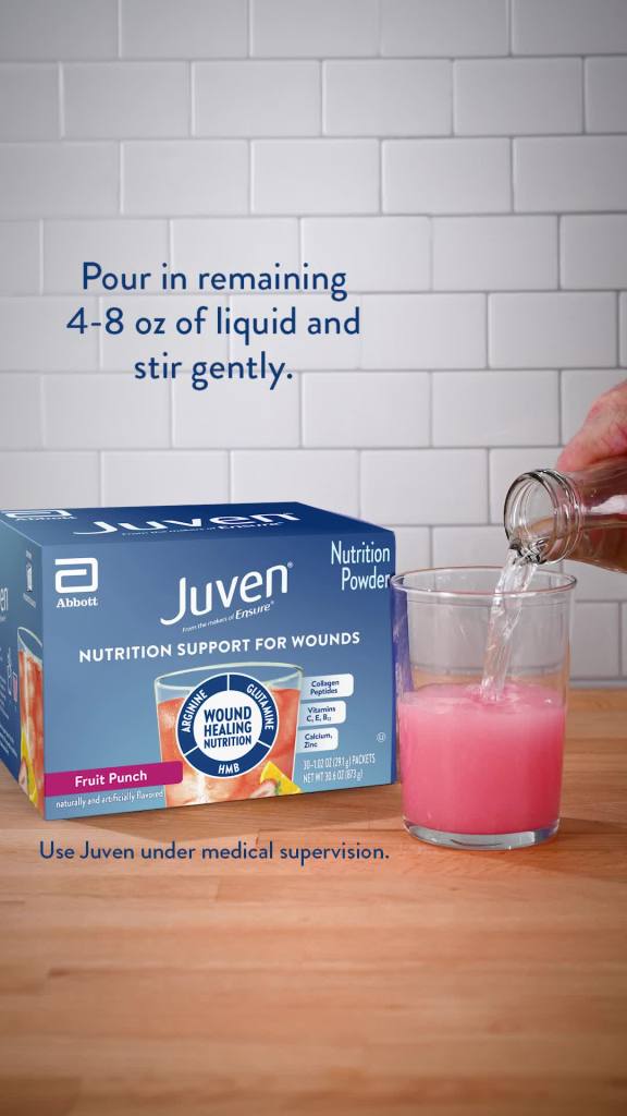 Juven Therapeutic Nutrition Drink Powder, Fruit Punch, 14 Packets ...
