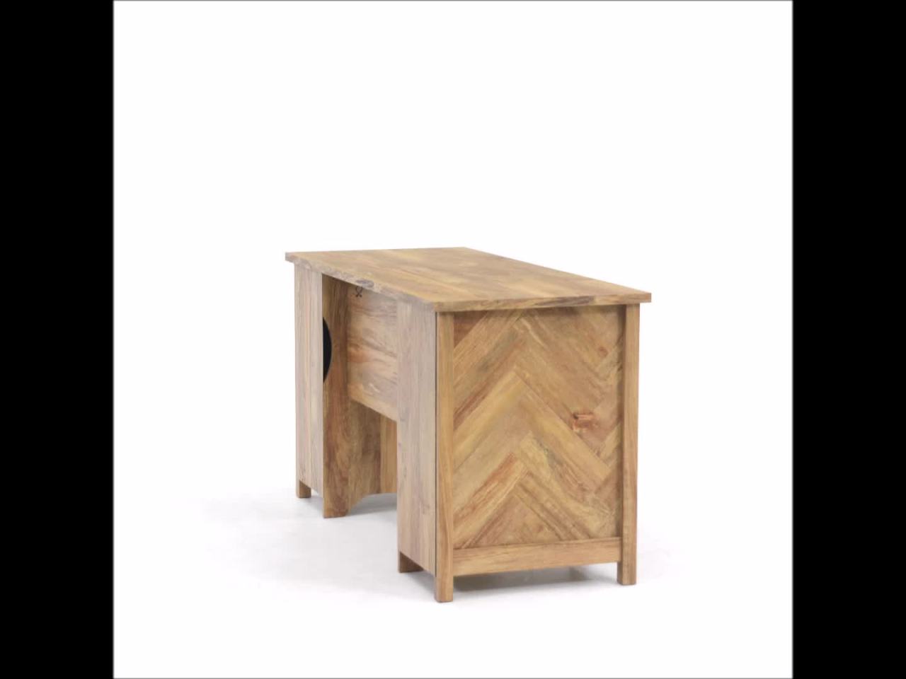 Sauder Home Office Cannery Bridge Computer Desk, Sindoori Mango Finish ...