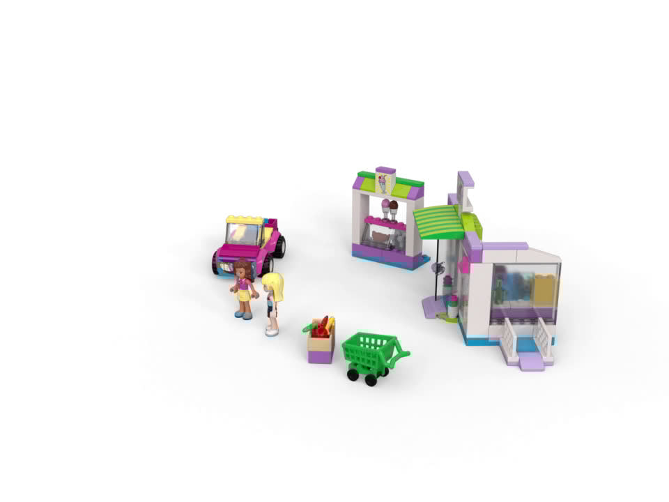 LEGO Friends Heartlake City Supermarket 41362 Building Set (140 Pieces ...