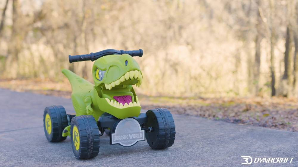 Jurassic World 6V T-Rex Quad with Interactive Play Features for ...